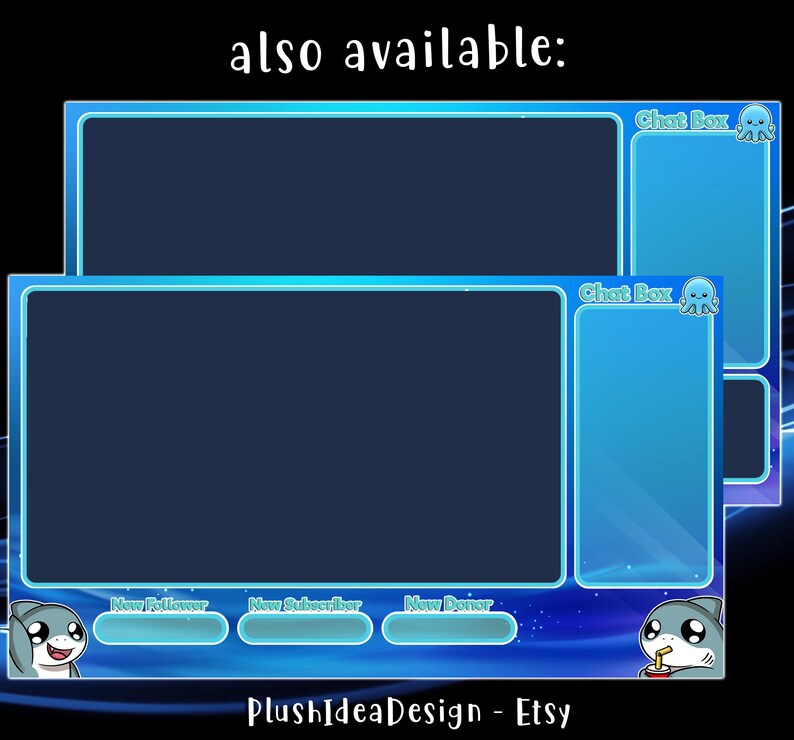 ANIMATED Wink, Bongo, Facepalm, Note, Confused Shark - ANIMATED Twitch ...