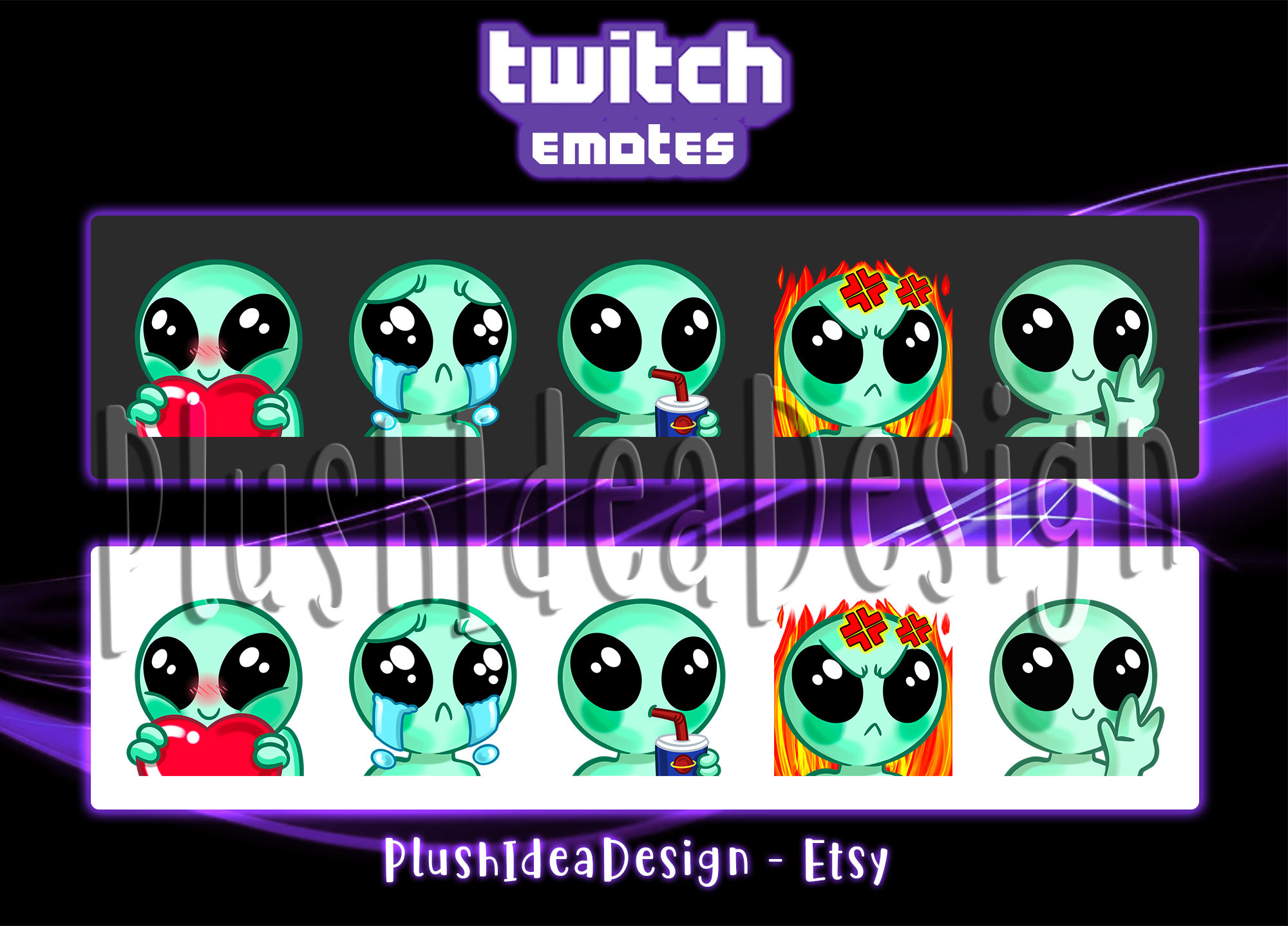 Waving Twitch Emote - Etsy