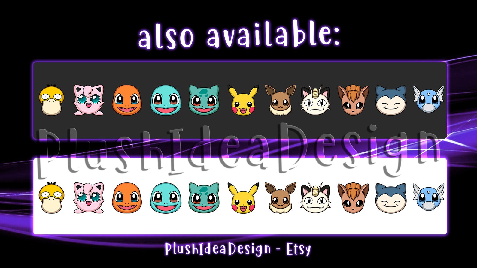Twitch Screens Alerts and Overlays Pack Pokemon Bulbasaur - Etsy