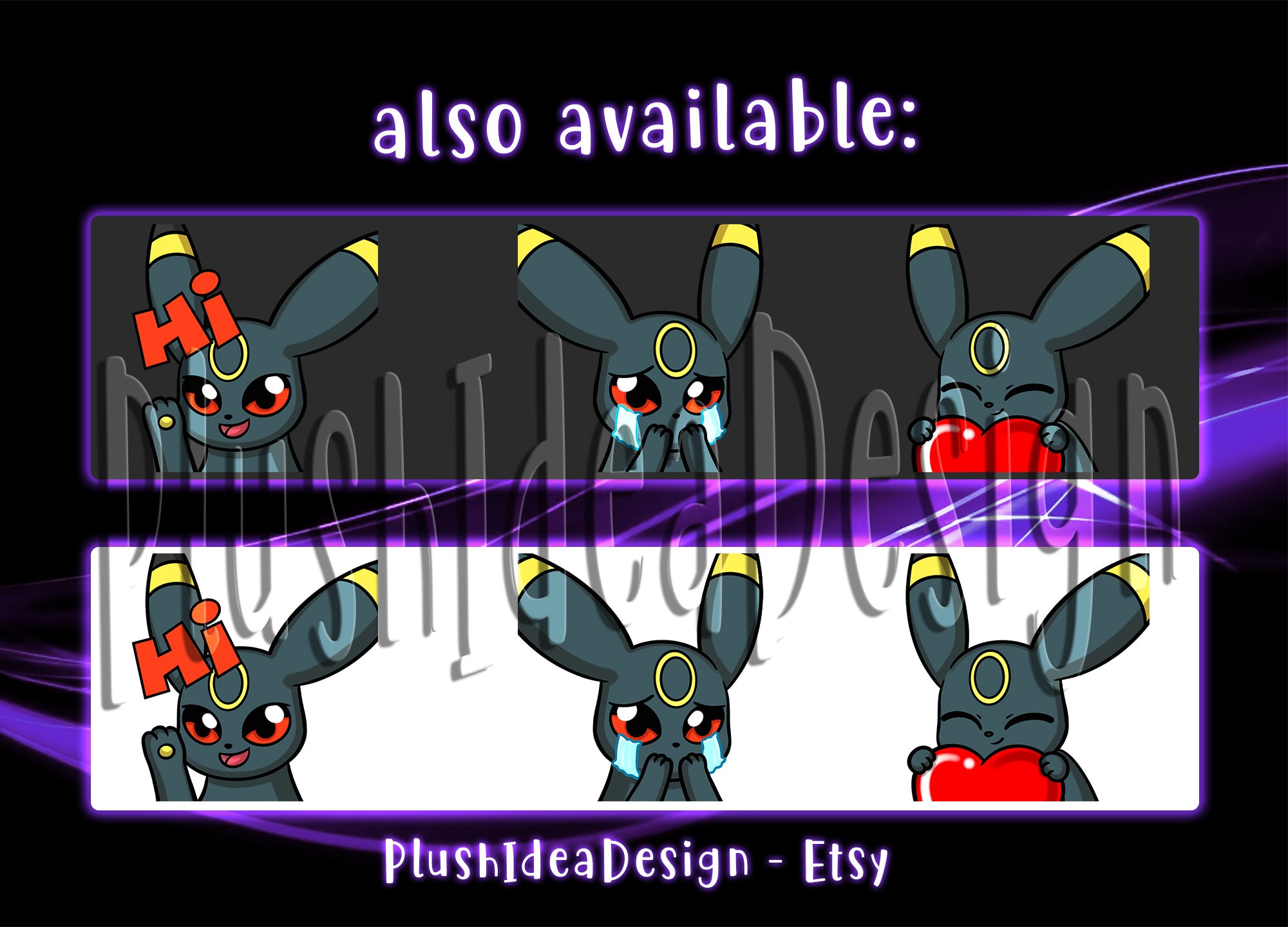 Umbreon Sprite Sheet
