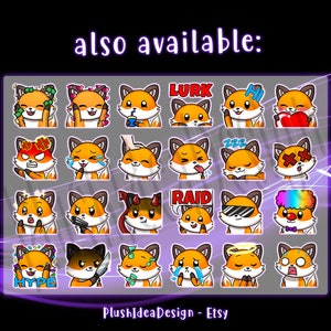 ANIMATED Angry Rage Fox - ANIMATED Twitch Sub Emote - Etsy