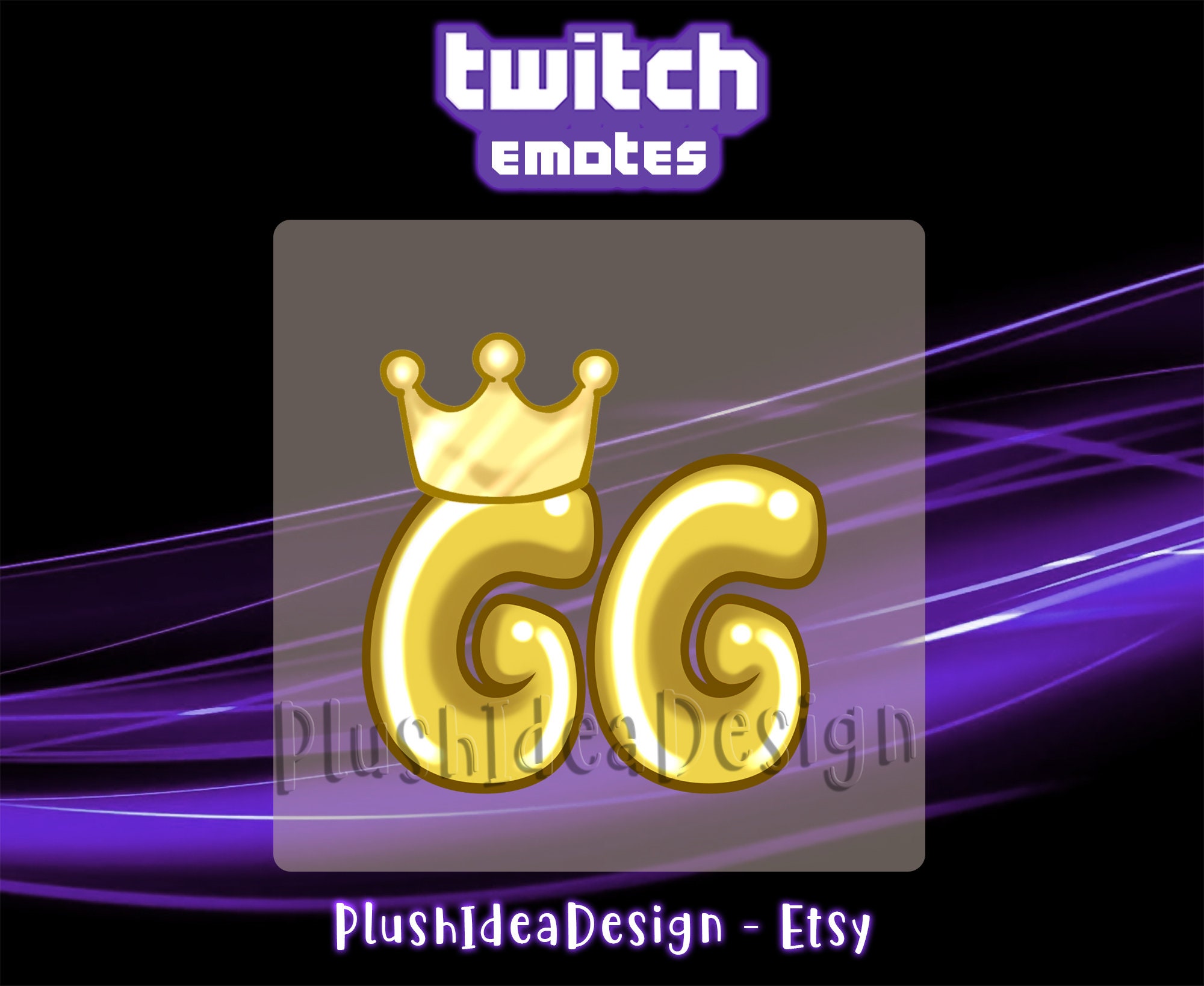 GG Emote Twitch Sub Emote Twitch Subscribers Emote - Etsy