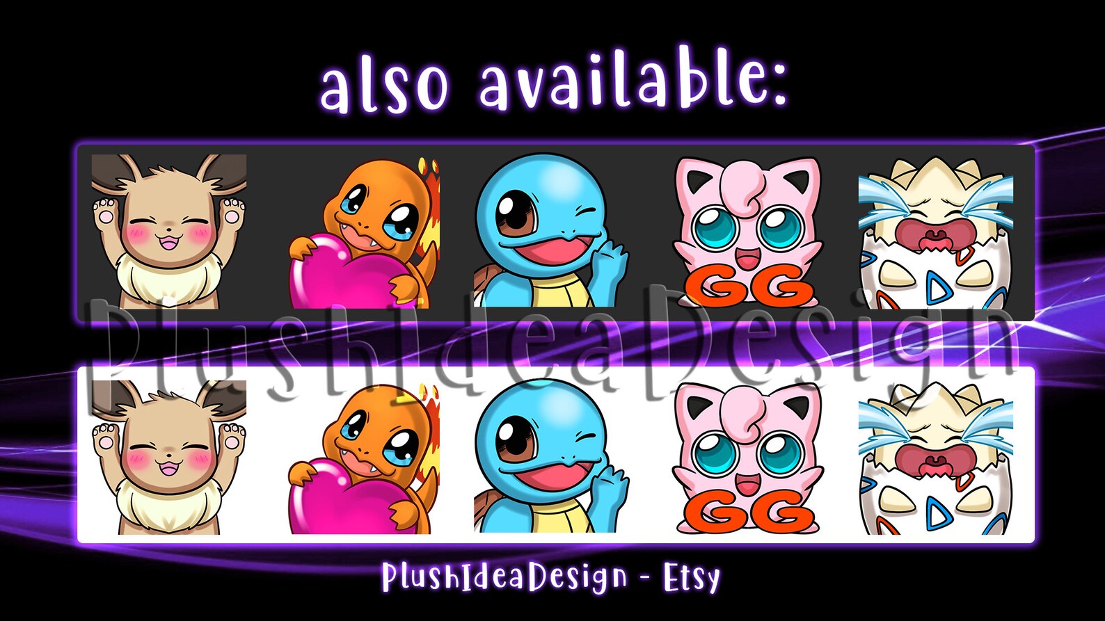 Cute Pokemon Theme Panels 9 Twitch Panel Package Graphics - Etsy