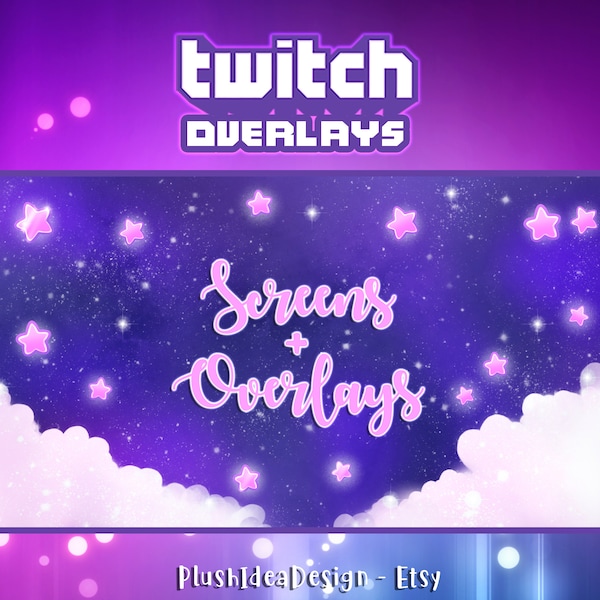 Twitch Milky Way Overlay - Etsy