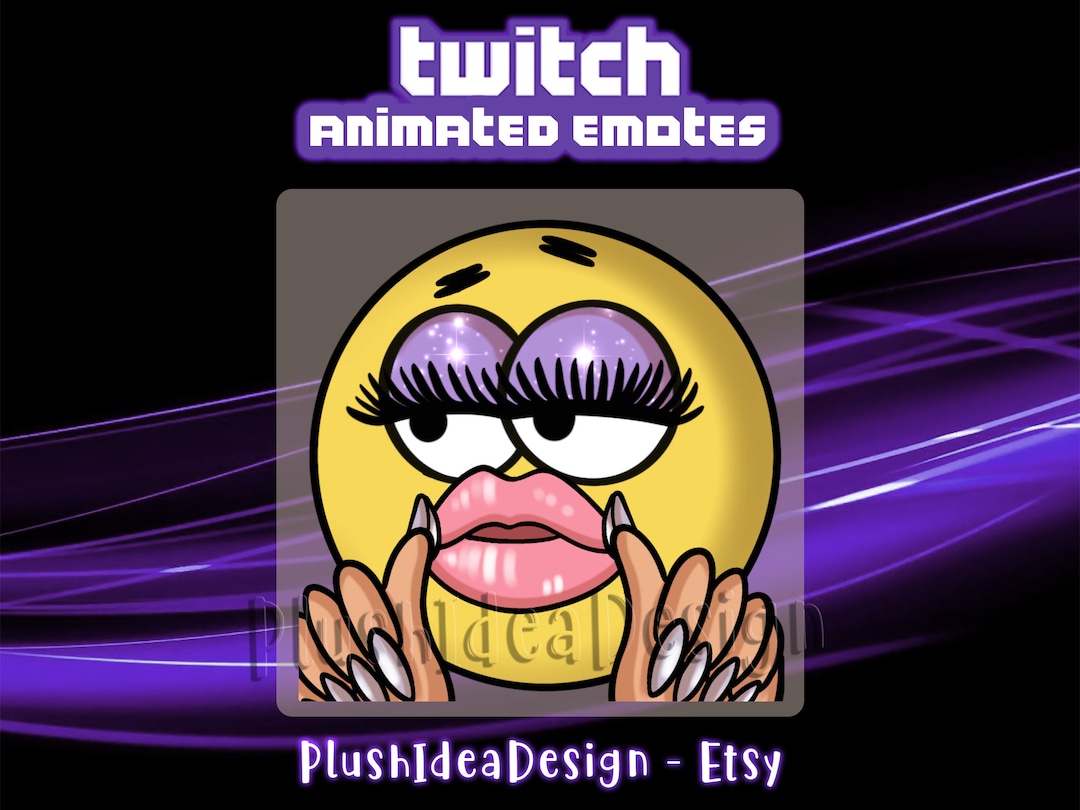 Animated + Static Periodt Meme Emote - Twitch Animated Sub Emote ...