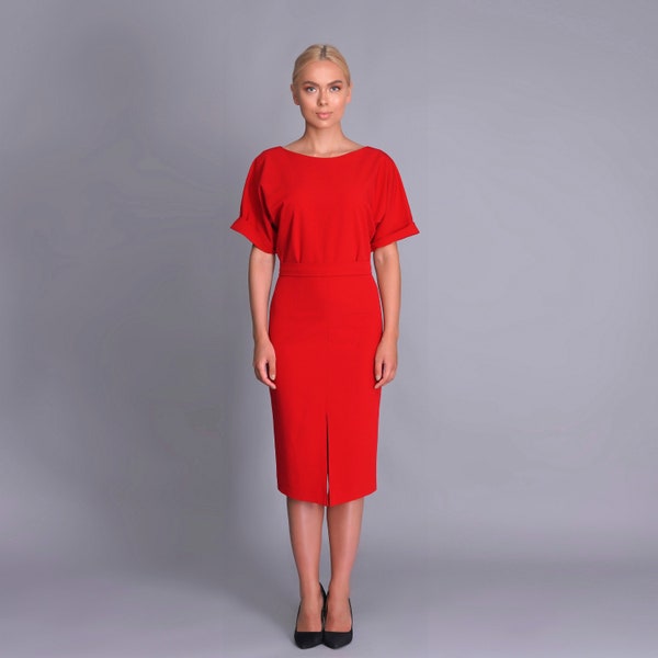 Dolman Sleeve Dress - Etsy