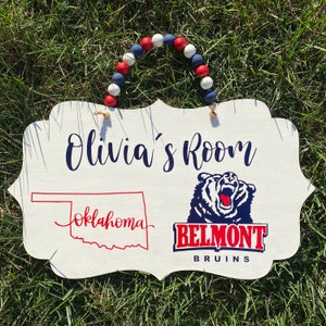 College Dorm Room Roommate Door Sign|custom|dorm Decor|personalized - Etsy