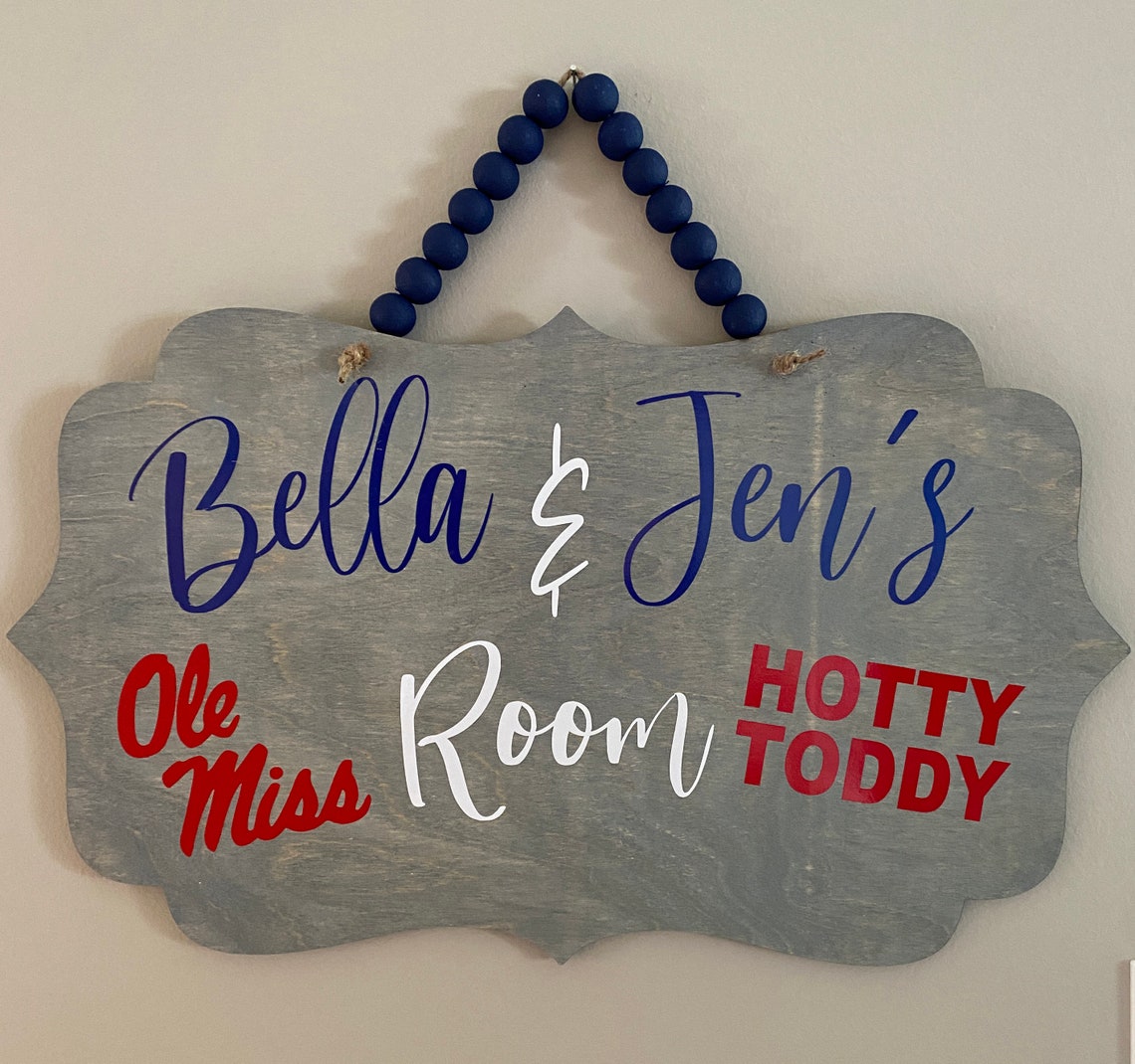 College Dorm Room Roommate Door Signcustomdorm - Etsy