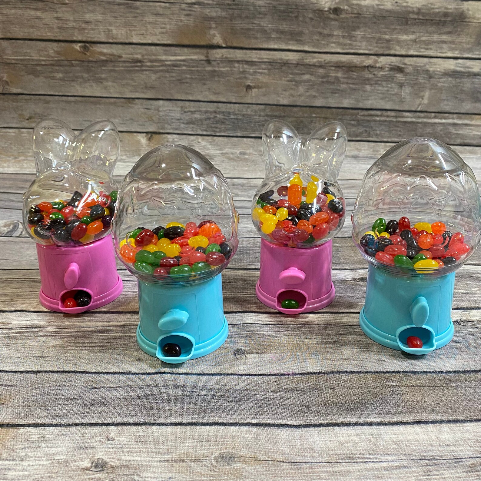 Personalized Easter Bunny and Easter Egg Candy Dispensers | Etsy