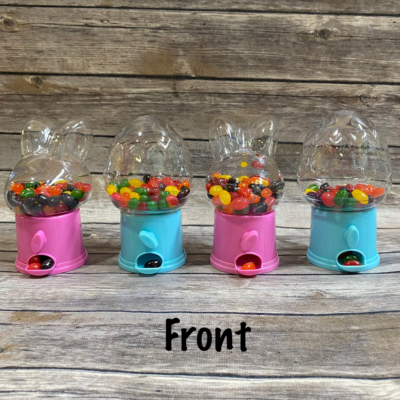 Personalized Easter Bunny and Easter Egg Candy Dispensers | Etsy