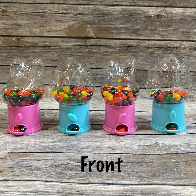 Personalized Easter Bunny and Easter Egg Candy Dispensers | Etsy