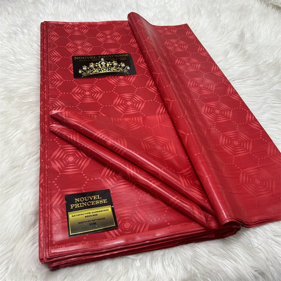 African Bazin Fabric Purple 5 Meter Swiss Voile Fabric - Etsy