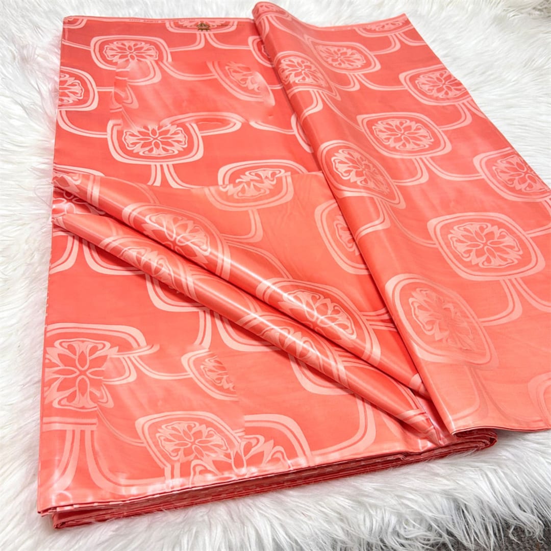 African Bazin Fabric Purple 5 Meter Swiss Voile Fabric Fragrance Tissu ...