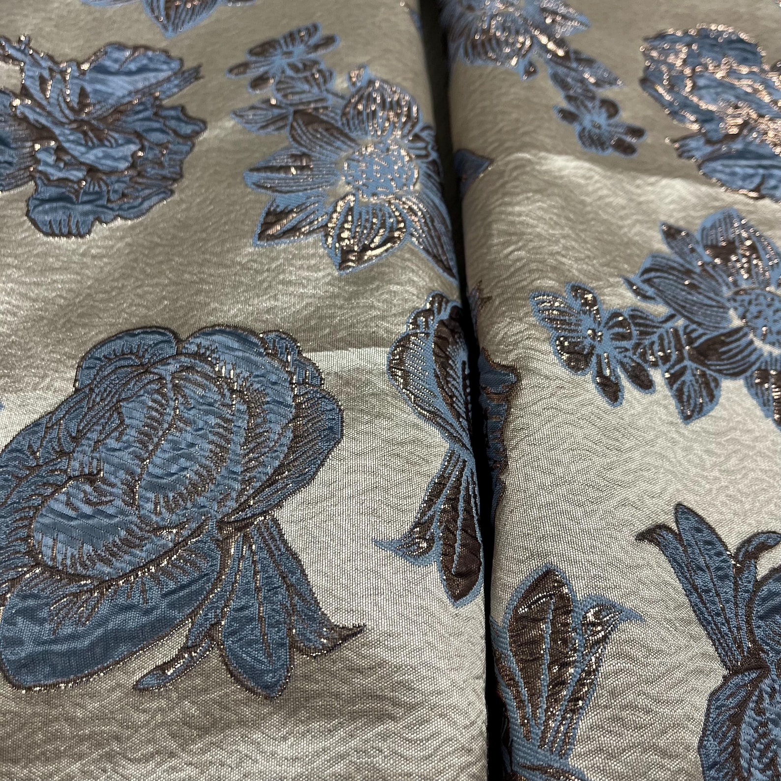 Tela de encaje jacquard, tul bordado, 5 yardas, azul oscuro, rojo ...