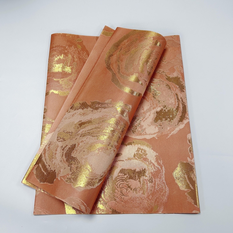 Pink Gold African Fabric - Etsy UK