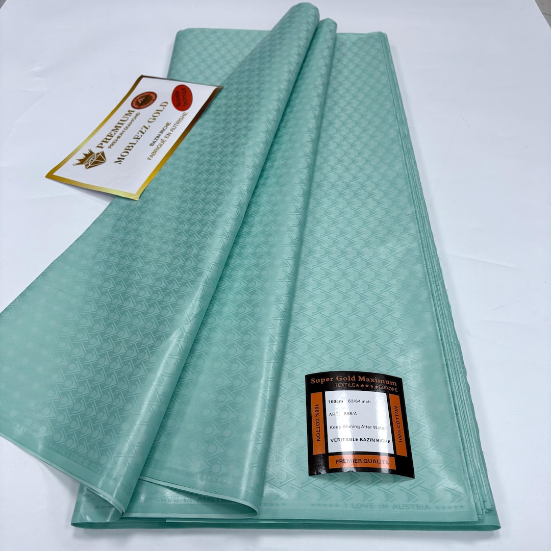 Bazin Fabric Tissu Sewing Crafts Fabric High Quality Cotton Bridal ...