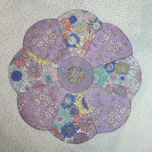 Dresden Fan 8 Plate Applique Patchwork Block PDF File With FULL Colour ...