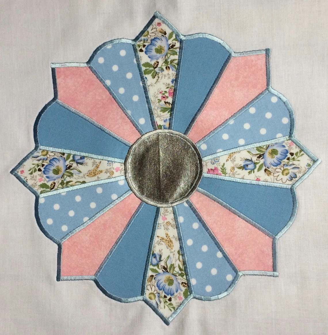 16 Plate Dresden Fan Quilt Block Pattern - Etsy
