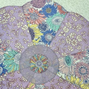 Dresden Fan 8 Plate Applique Patchwork Block PDF File With FULL Colour ...