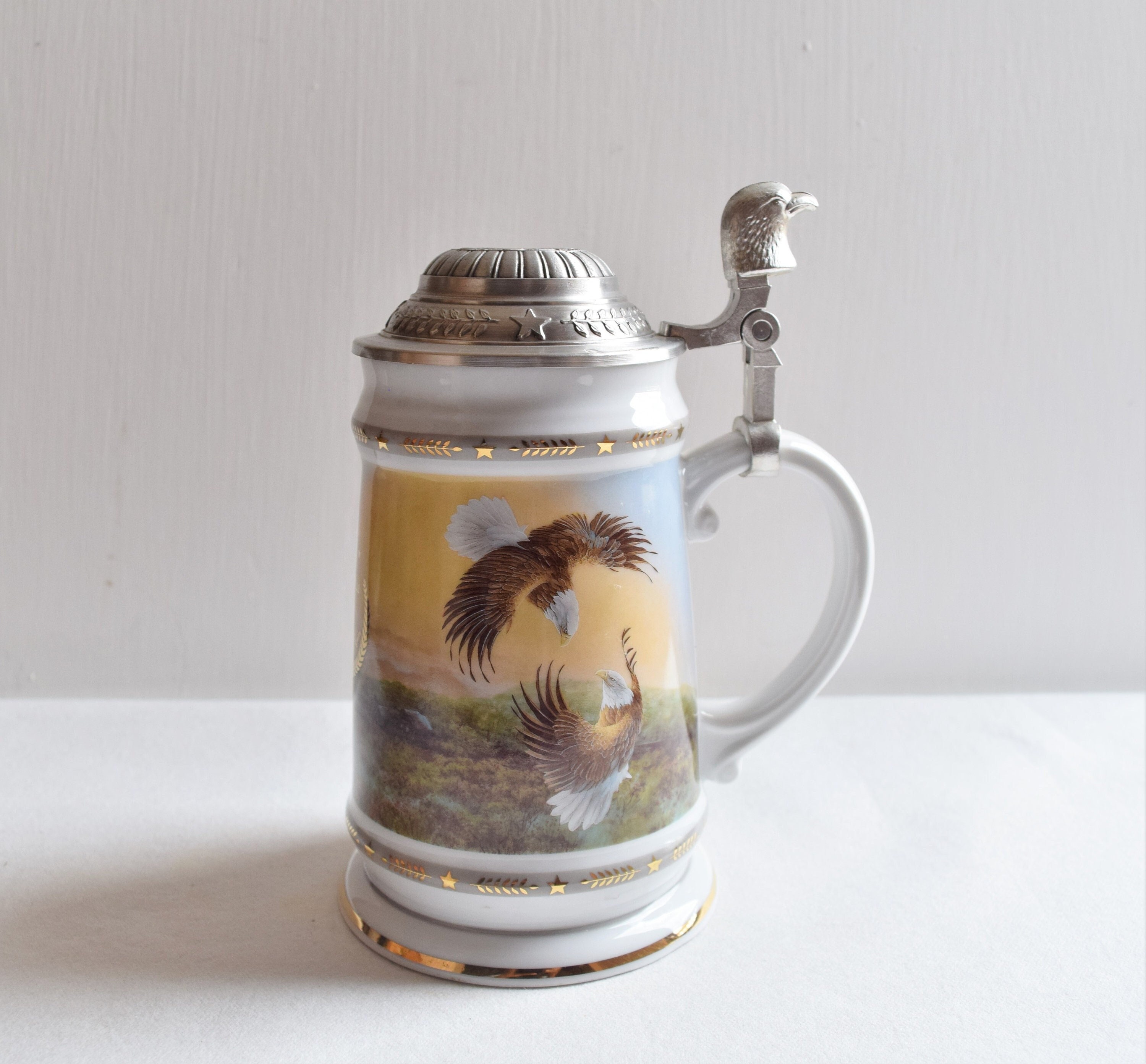 Blank Ceramic Stein Mugs