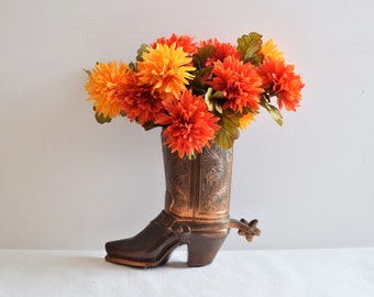 Copper Cowboy Boot | Etsy