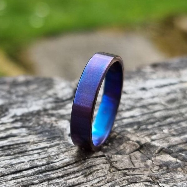 Titanium Ring Men - Etsy