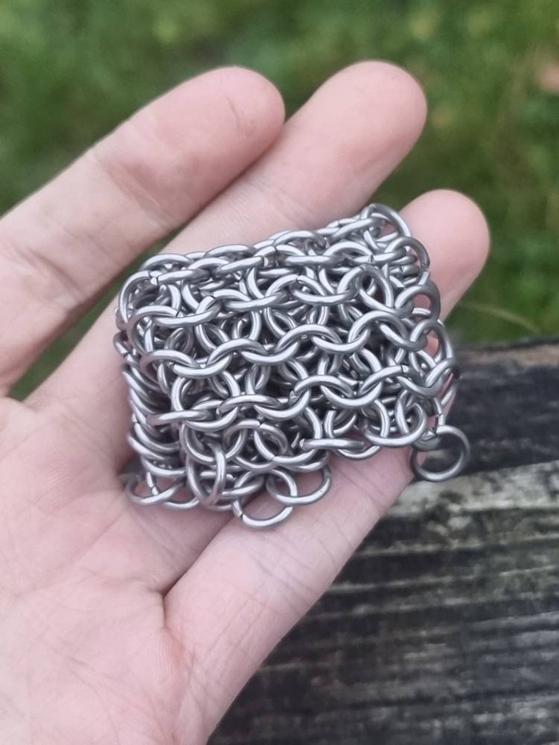 Chainmail Fidget Toy Tactile Fidget Toy Every Day Carry - Etsy