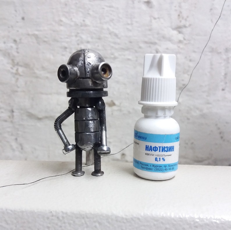 Joseph. the Protagonist of the Computer Game Machinarium. - Etsy