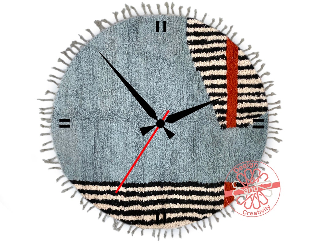 Custom Unique Round Rugs Clock Rug Handmade Rug Custom - Etsy