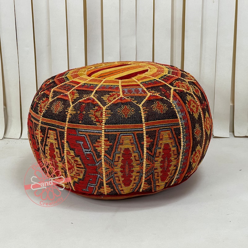 Moroccan Pouf - Etsy