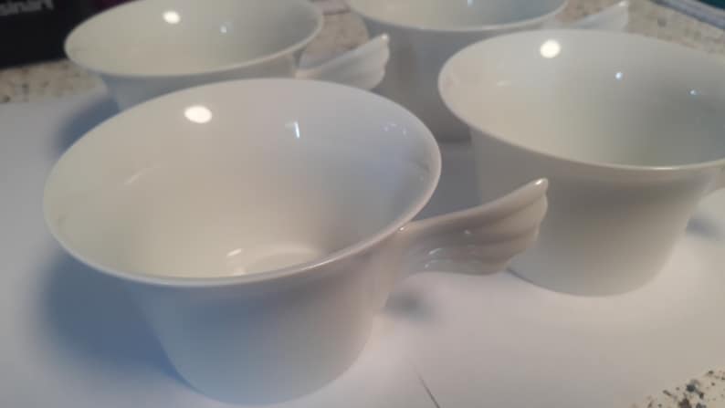 Set of 4 Rosenthal Studio Line Winged Coffee Cups - Etsy