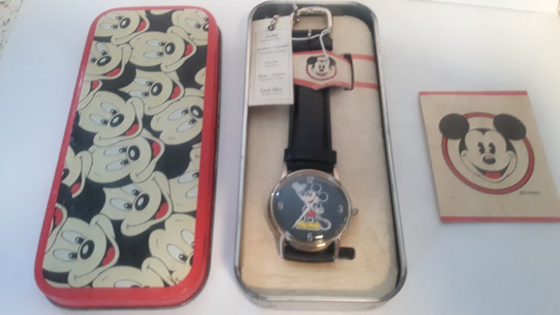 Vintage Rare Mickey Mouse Mood Watch - Etsy