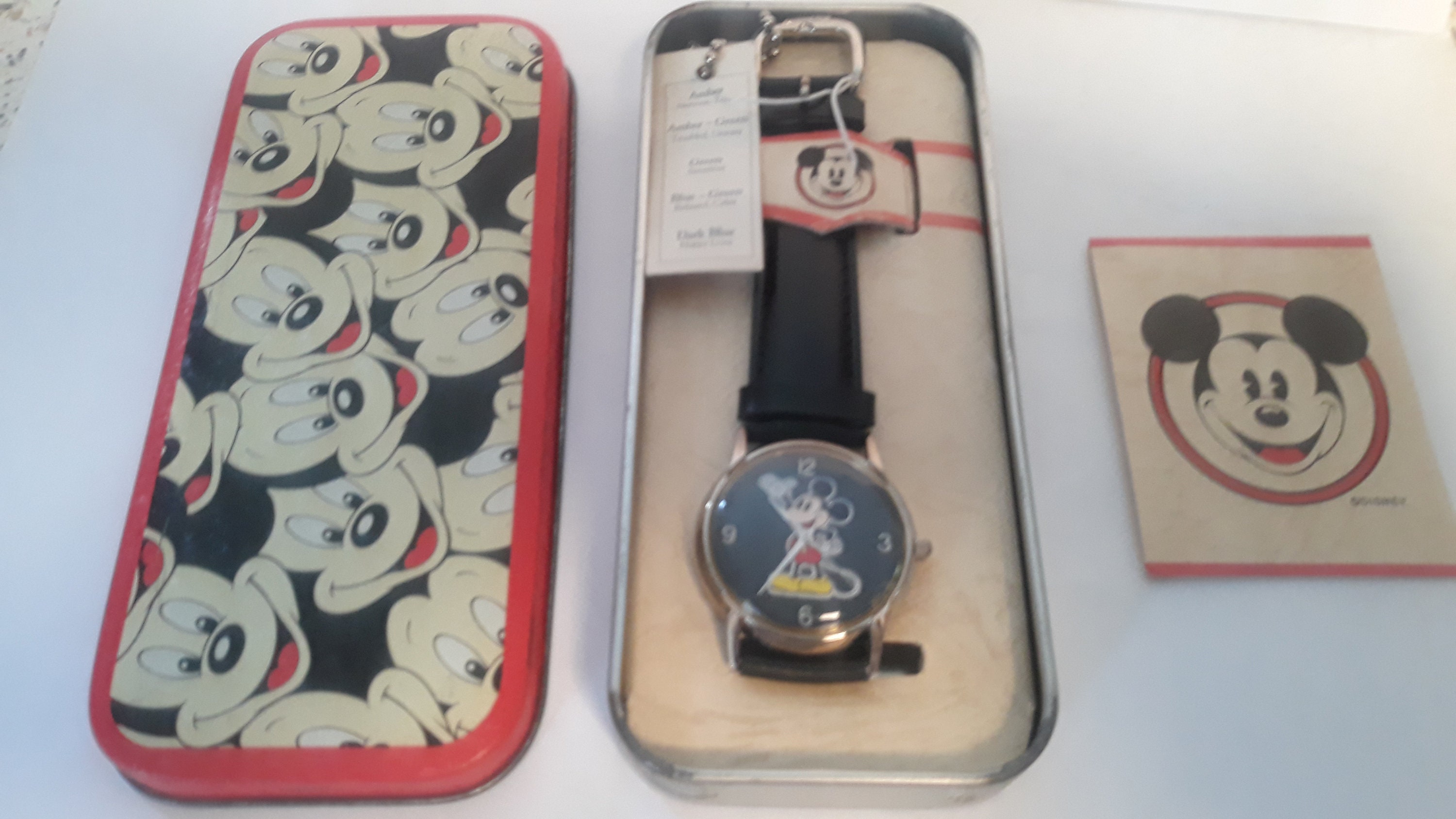 Vintage Rare Mickey Mouse Mood Watch - Etsy