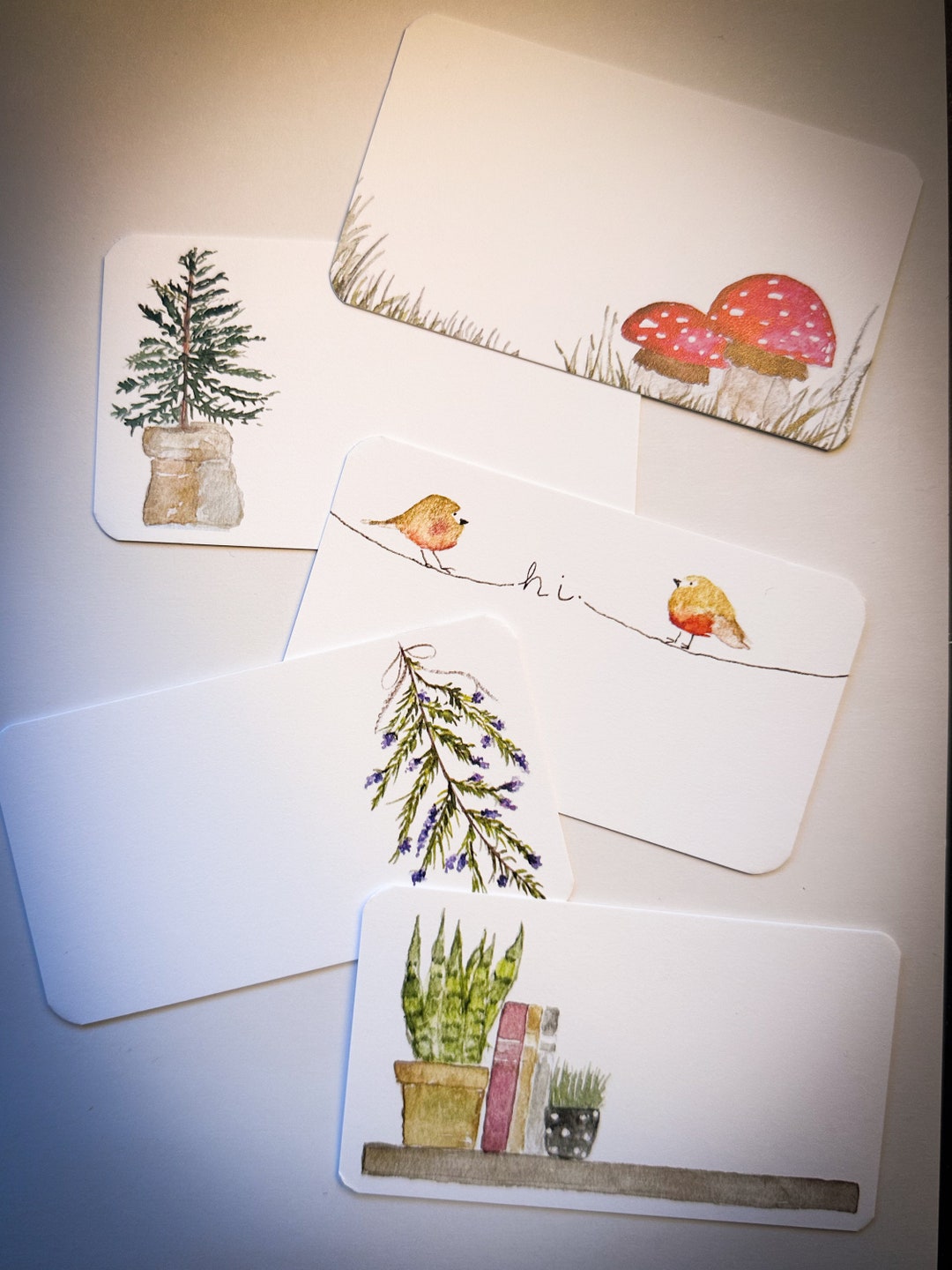 TINY CARDS (box Set of 70) - Etsy