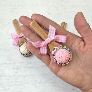 Ice Cream Decor, Fake Ice Cream Spoons, Faux Ice Cream Spoon, Ice Cream ...