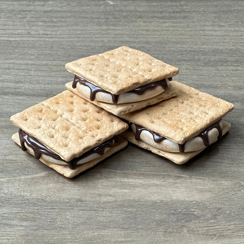 Faux Smore Fake Smore for Display Smore Display Campfire - Etsy