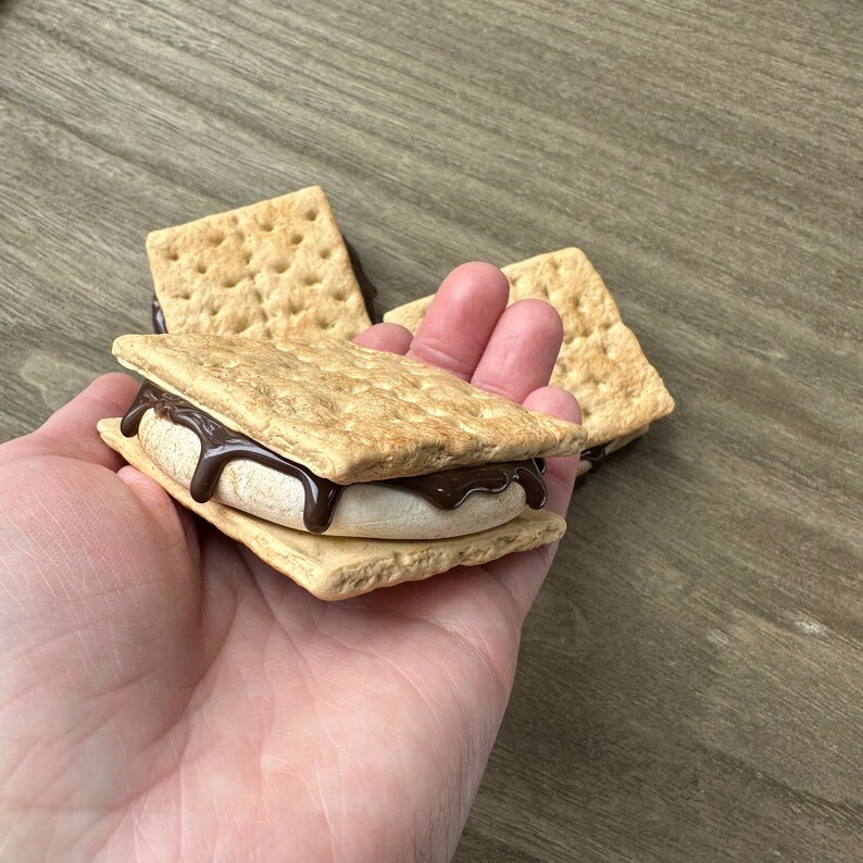 Faux Smore Fake Smore for Display Smore Display Campfire - Etsy