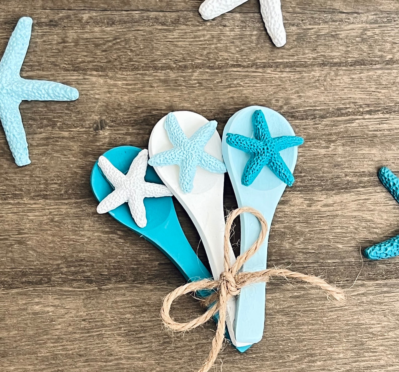 Mini Starfish for Beach Coastal Decor Summer Tier Tray Decor - Etsy