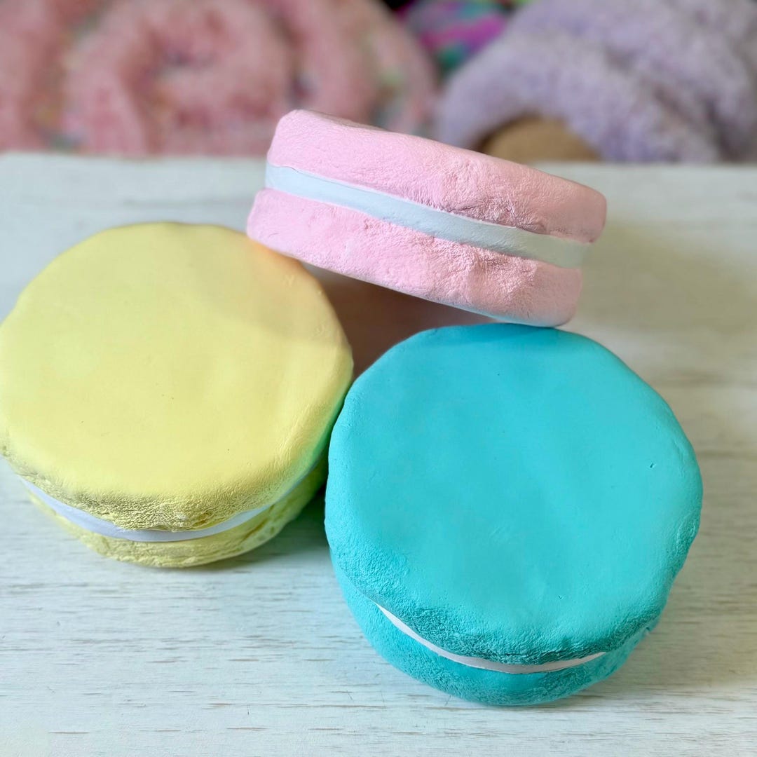 Large Fake Macarons, Candy Land Theme, Macarons, Pastel Colored Fake ...