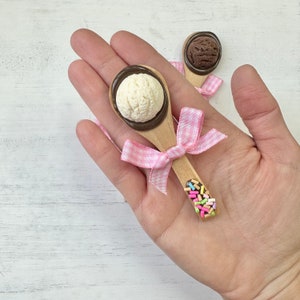 Ice Cream Decor, Fake Ice Cream Spoons, Faux Ice Cream Spoon, Ice Cream ...