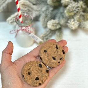 Santa Cookies and Milk, Milk and Cookies for Santa, Christmas Display ...