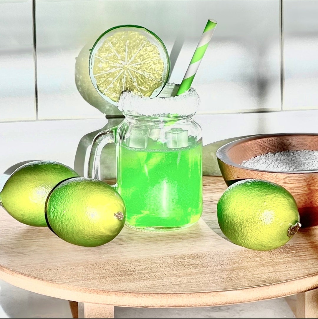 Margarita Decor, Lime Decor, Faux Margarita, Cinco De Mayo Lime Theme ...
