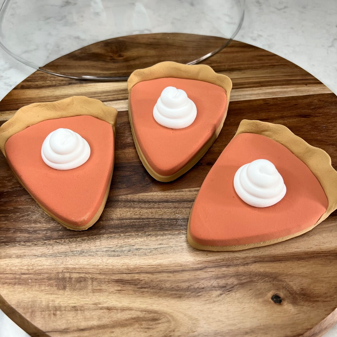 Pumpkin Cookies, Fake Pumpkin Pie, Fall Decor, Thanksgiving Table ...