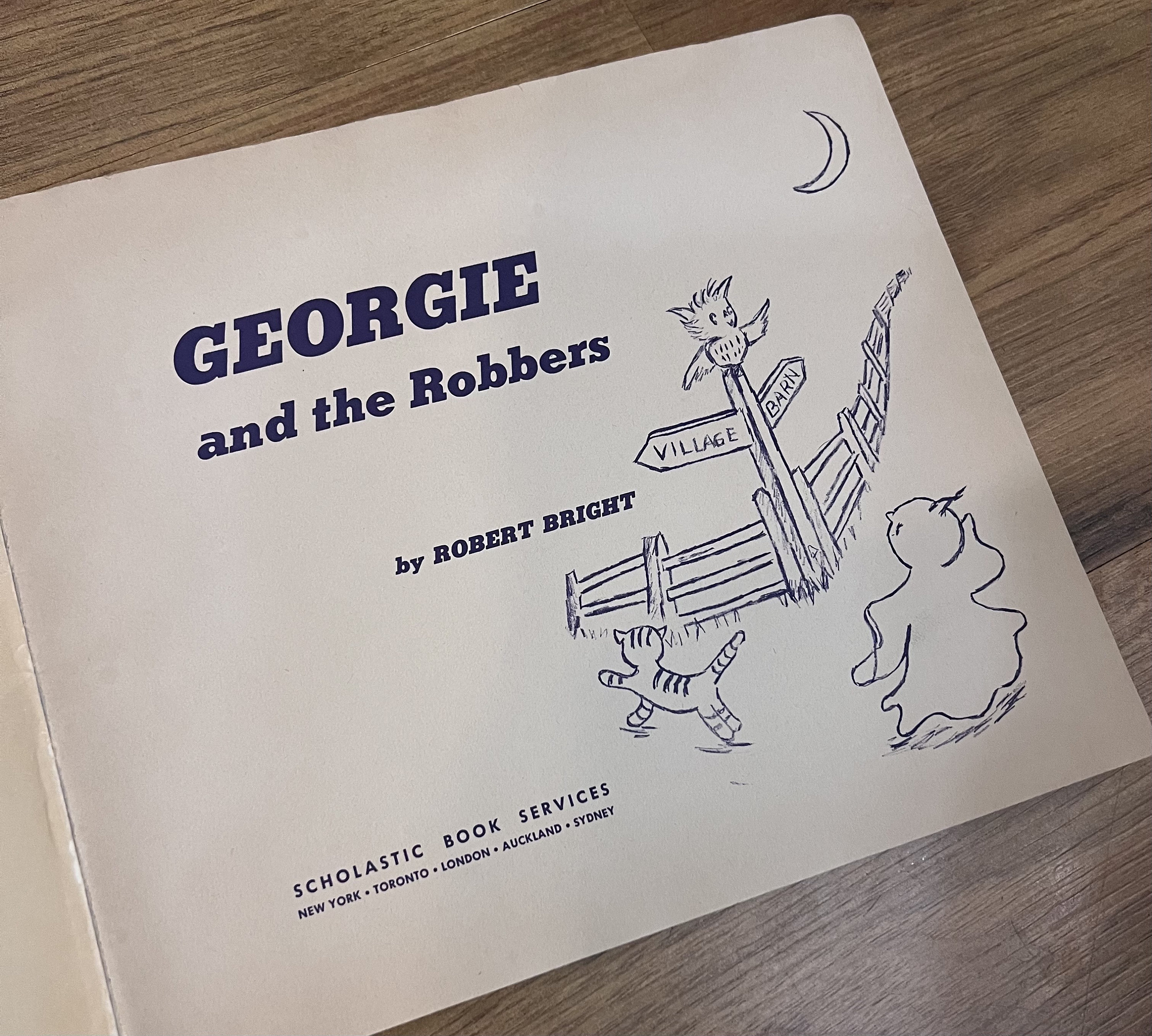 Georgie and the Robbers by Robert Bright, Vintage Children’s Halloween ...