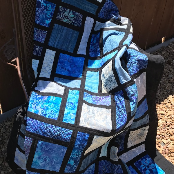 Stained Glass Quilt - Etsy