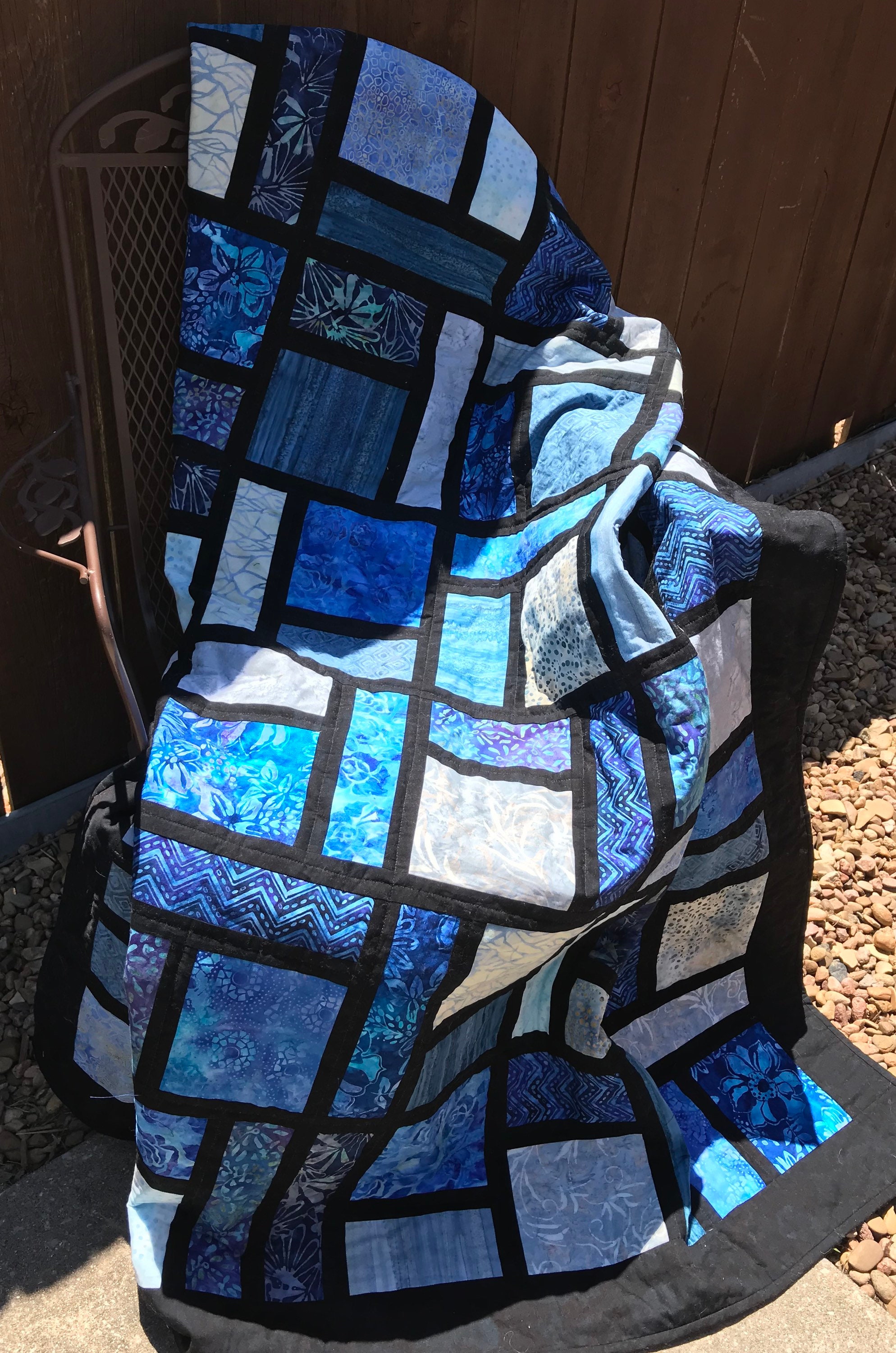 Stain Glass Window Quilt - Etsy