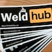 Weldhub Sticker Blue Collar Sticker Welder Sticker Hardhat - Etsy