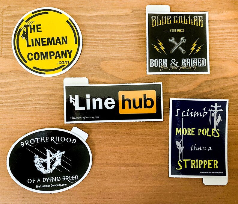 Linehub Sticker Lineman Sticker Lineman Gift Lineman Decal - Etsy