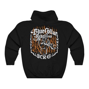 Blue Collar Rebellion T-shirt, Long Sleeve and Hoodie || Lineman ...