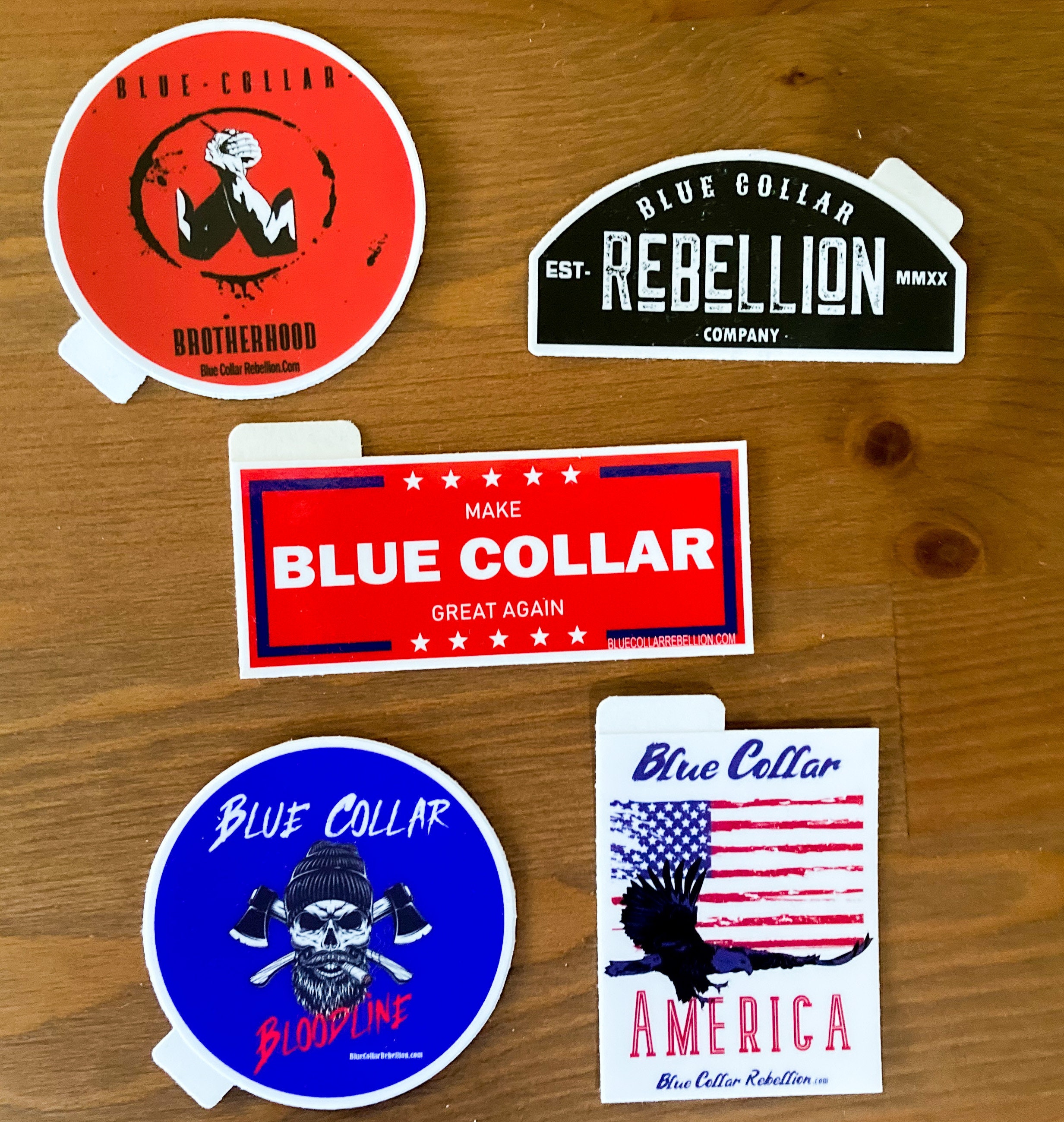 Make Blue Collar Great Again, Blue Collar Sticker, Lineman Sticker ...
